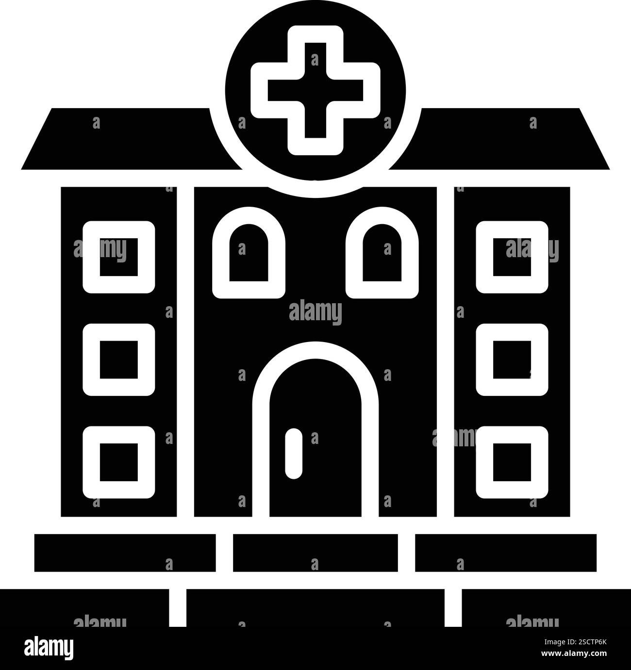 Hospital icons vector vectors Black and White Stock Photos & Images - Alamy