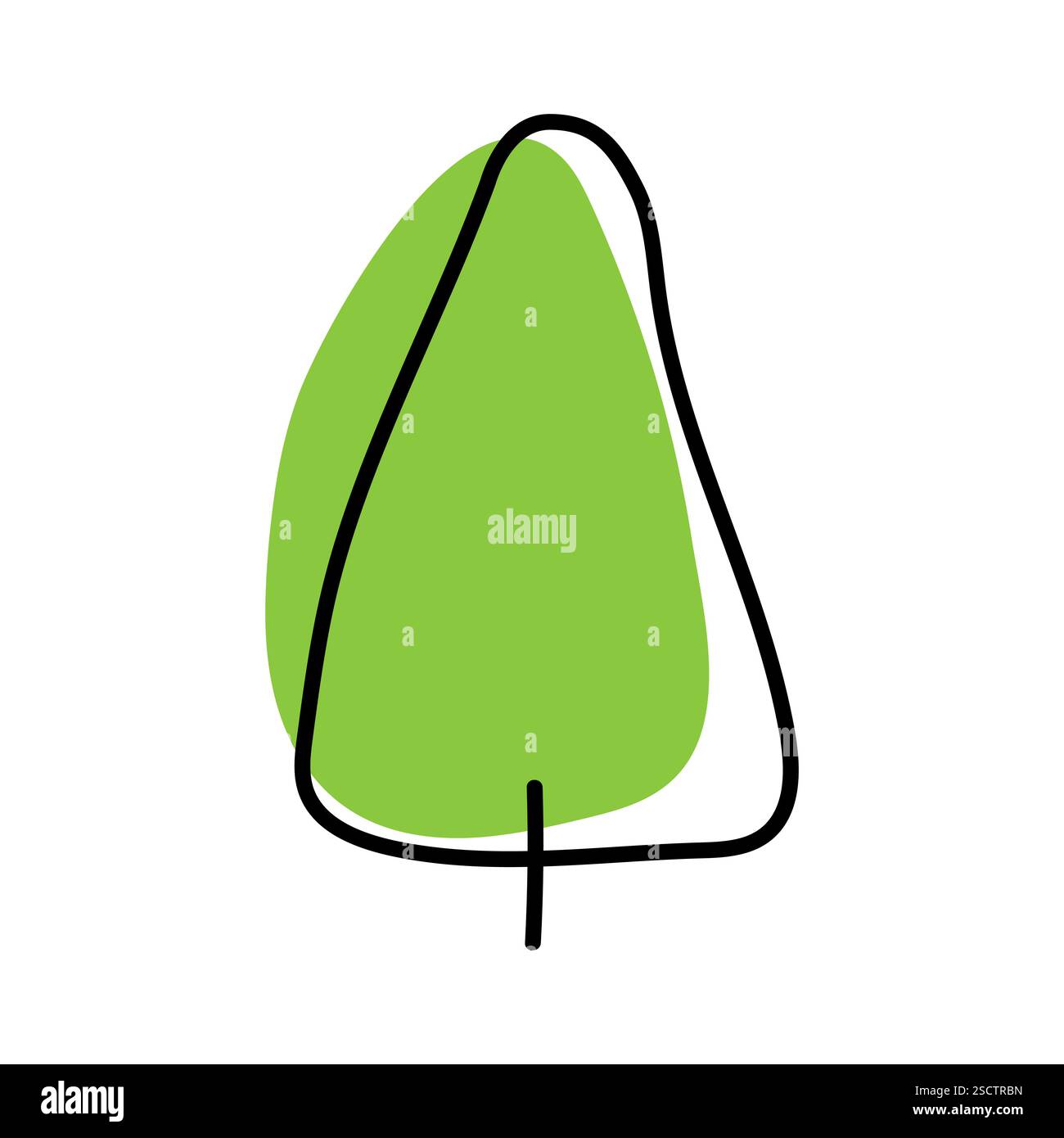 Tree line drawing hi-res stock photography and images - Alamy