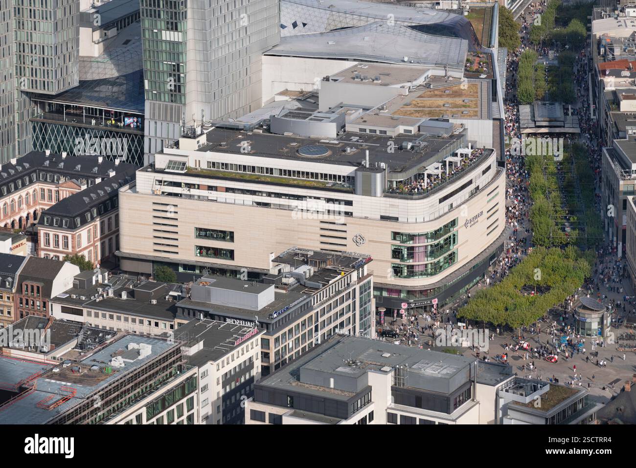 Germany, Hesse, Frankfurt, Galeria Karstadt Kaufhof which is Germany's ...
