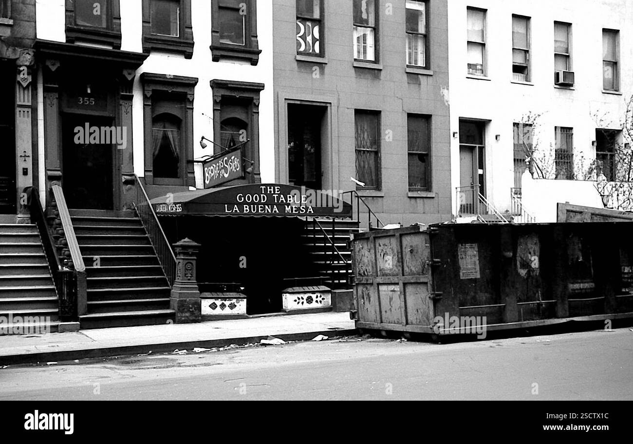 Philadelphia: Picture shows a restaurant on a street ('The good table ...