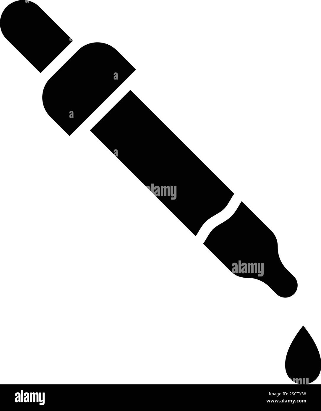 Pipette Vector Icon Design Illustration Stock Vector Image & Art - Alamy