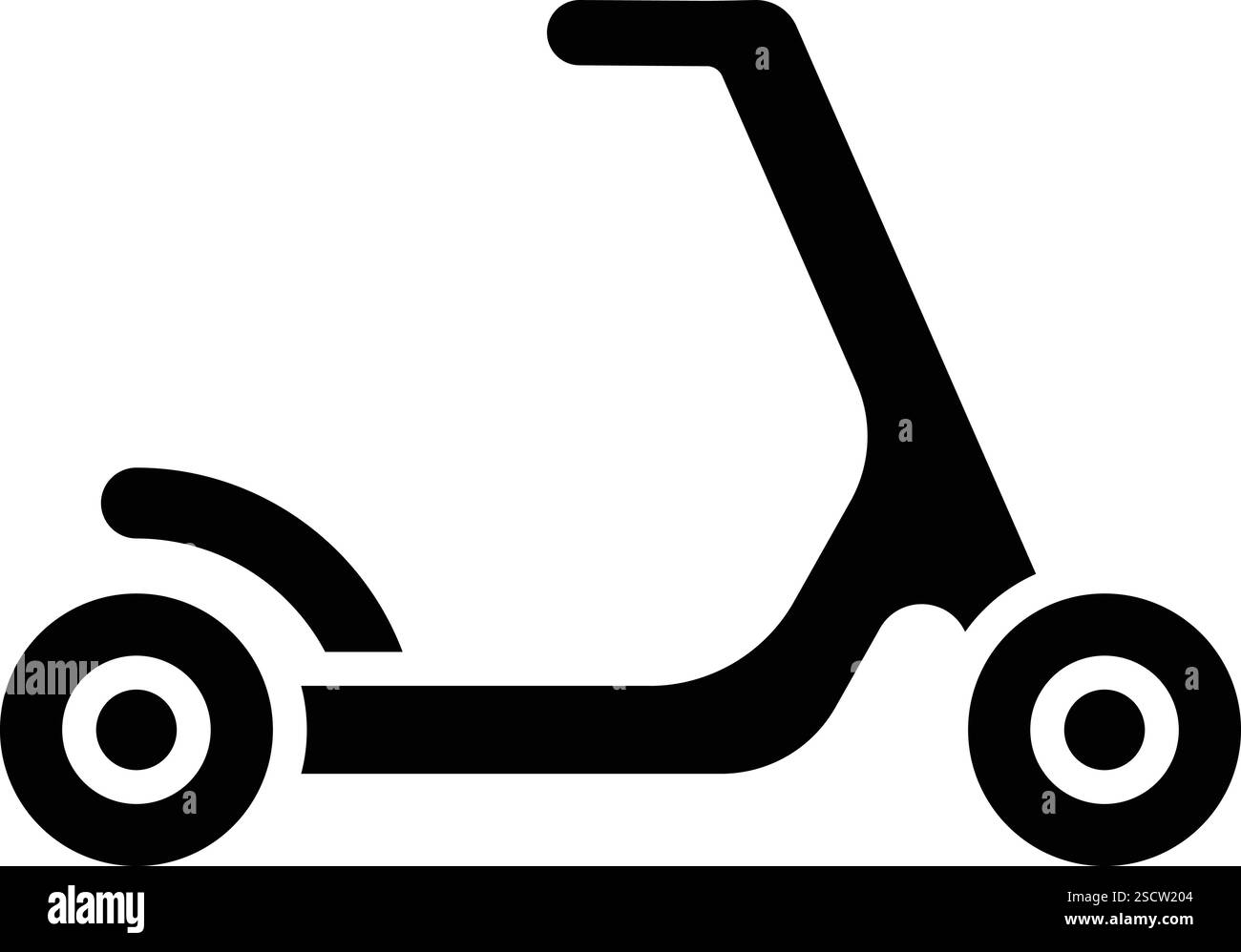 Scooter icon vector outline hi-res stock photography and images - Alamy