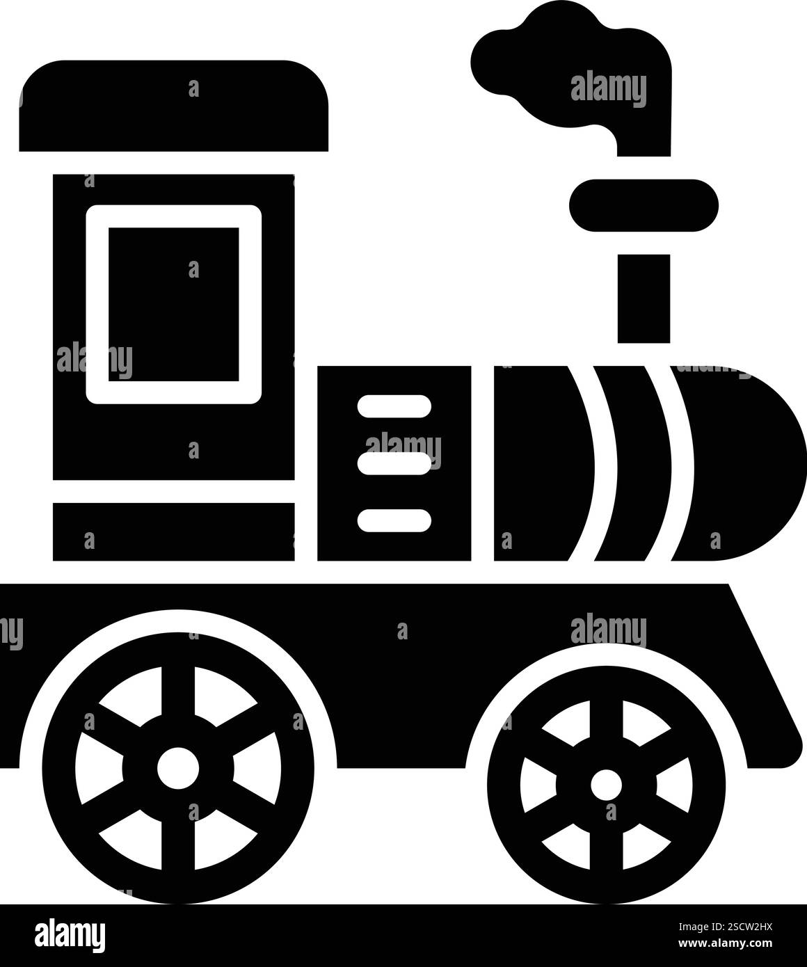 Locomotive Vector Icon Design Illustration Stock Vector Image & Art - Alamy