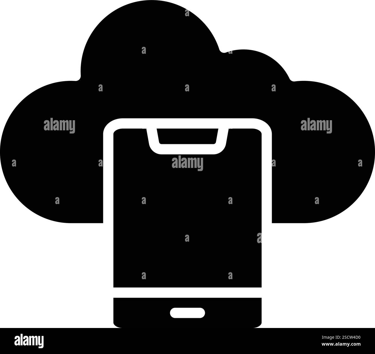 Tablet icon vector glyph Cut Out Stock Images & Pictures - Alamy
