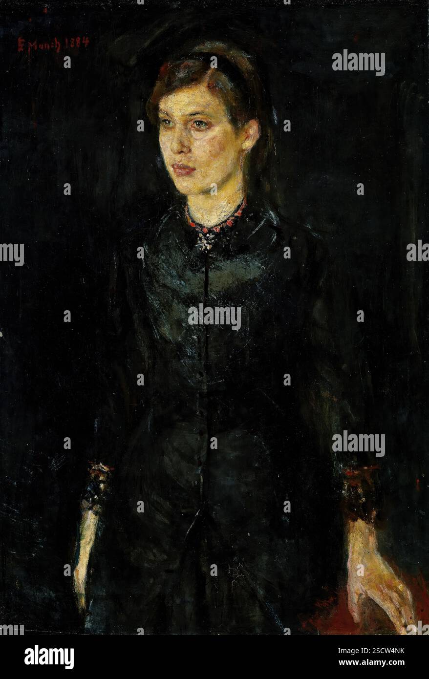 Edvard munch portrait family hi-res stock photography and images - Alamy