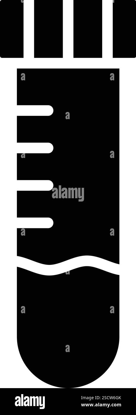 Blood test icon flat Cut Out Stock Images & Pictures - Alamy