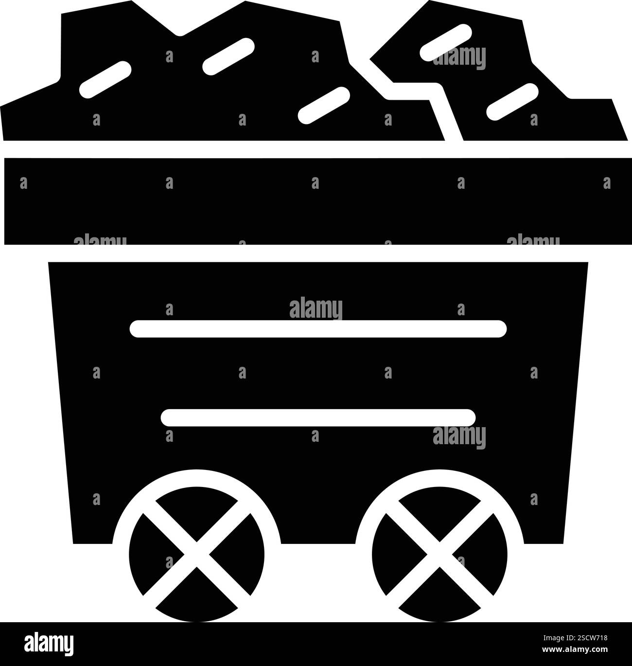 Mining vector vectors Black and White Stock Photos & Images - Alamy