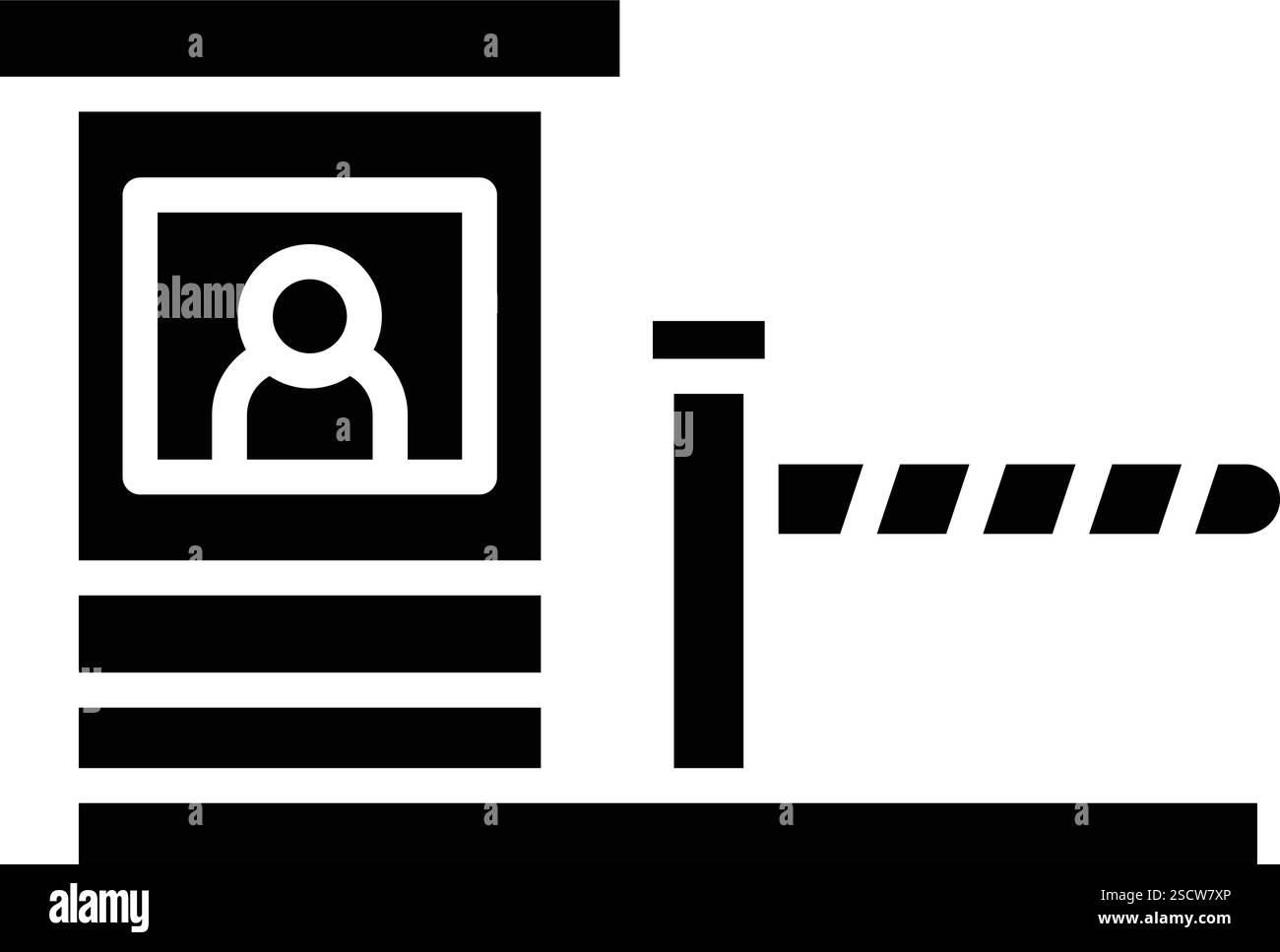 Checkpoint Vector Icon Design Illustration Stock Vector Image & Art - Alamy