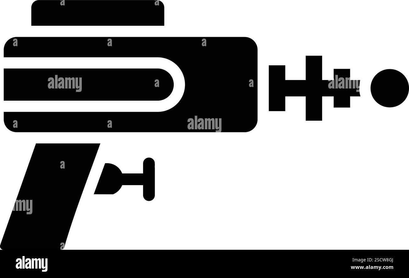 Laser vector vectors Black and White Stock Photos & Images - Alamy