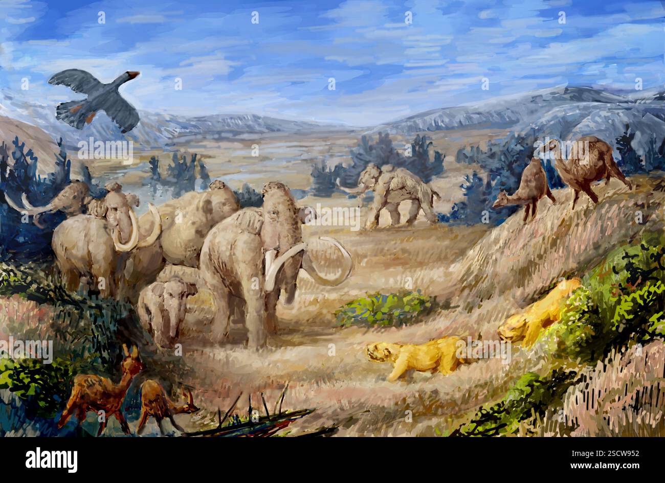 Often called the Ice Age, the Pleistocene epoch lasted from 2.58 ...