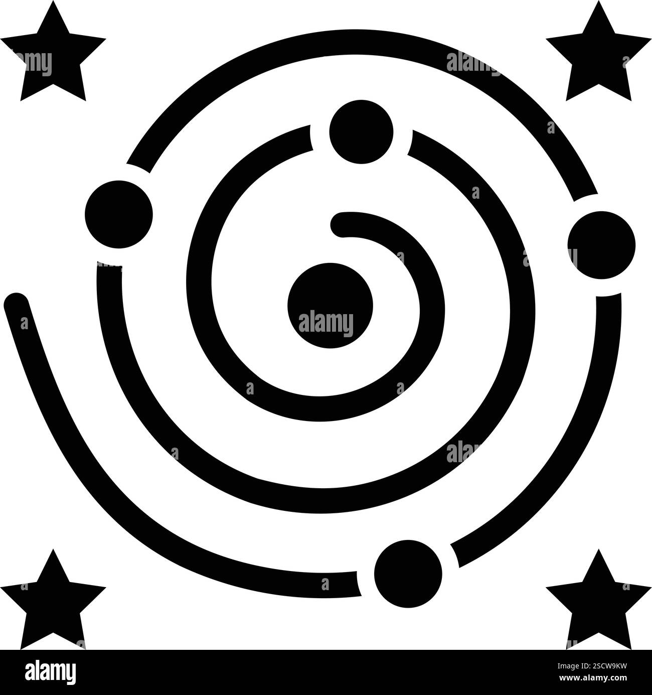 Galaxy vector icon flat Cut Out Stock Images & Pictures - Alamy