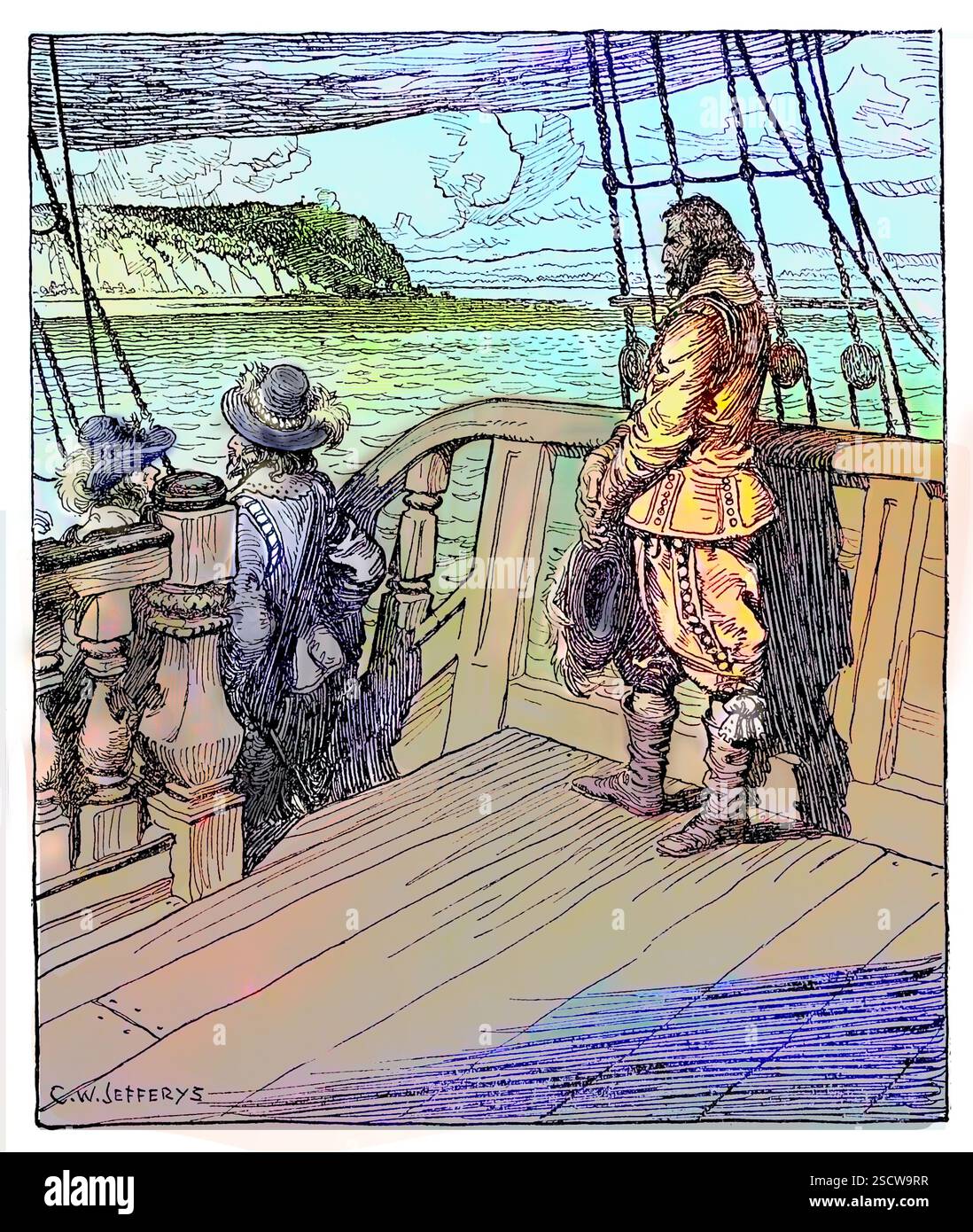 The surrender of Quebec, without battle in 1629, to English privateers ...