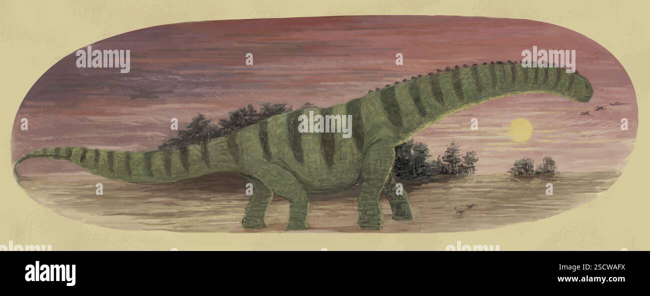 Titanosaurs (or titanosaurians) were a diverse group of sauropod ...