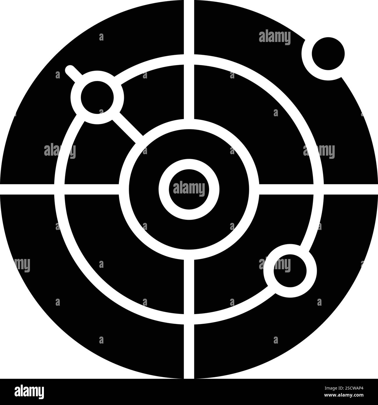 Radar Vector Icon Design Illustration Stock Vector Image & Art - Alamy