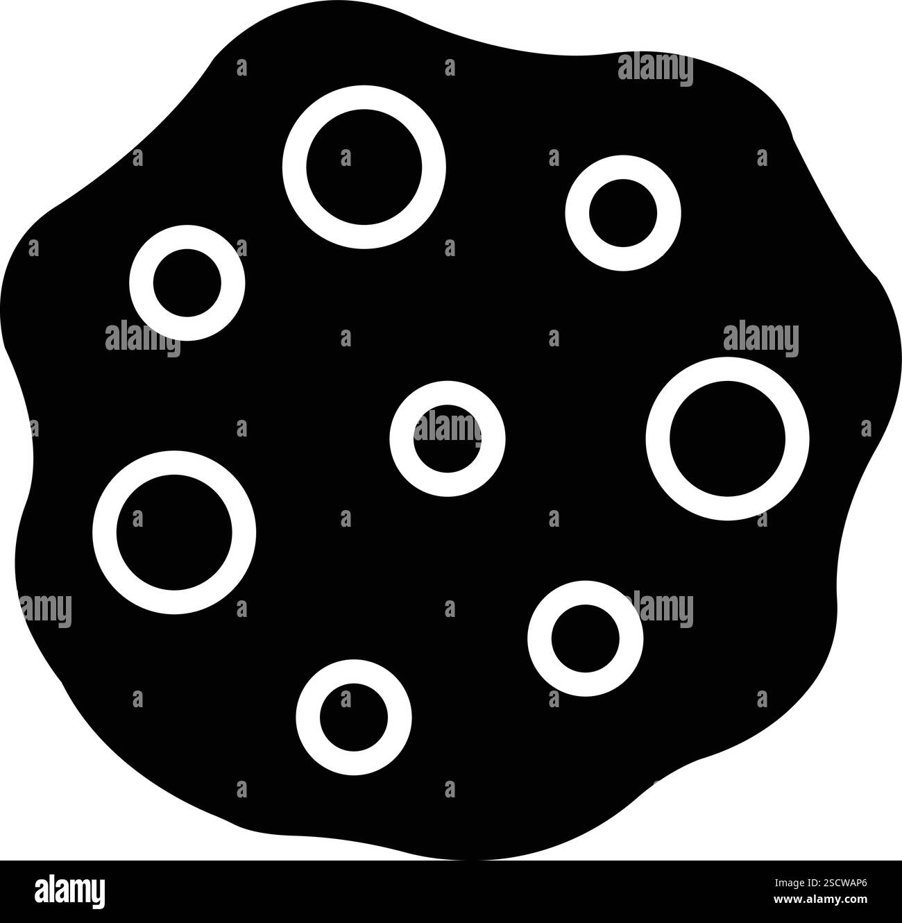 Rock icon flat illustration hi-res stock photography and images - Alamy