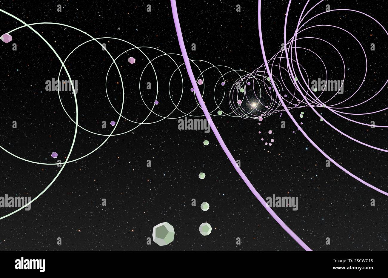 Superstring theory is an attempt to explain all of the particles and ...