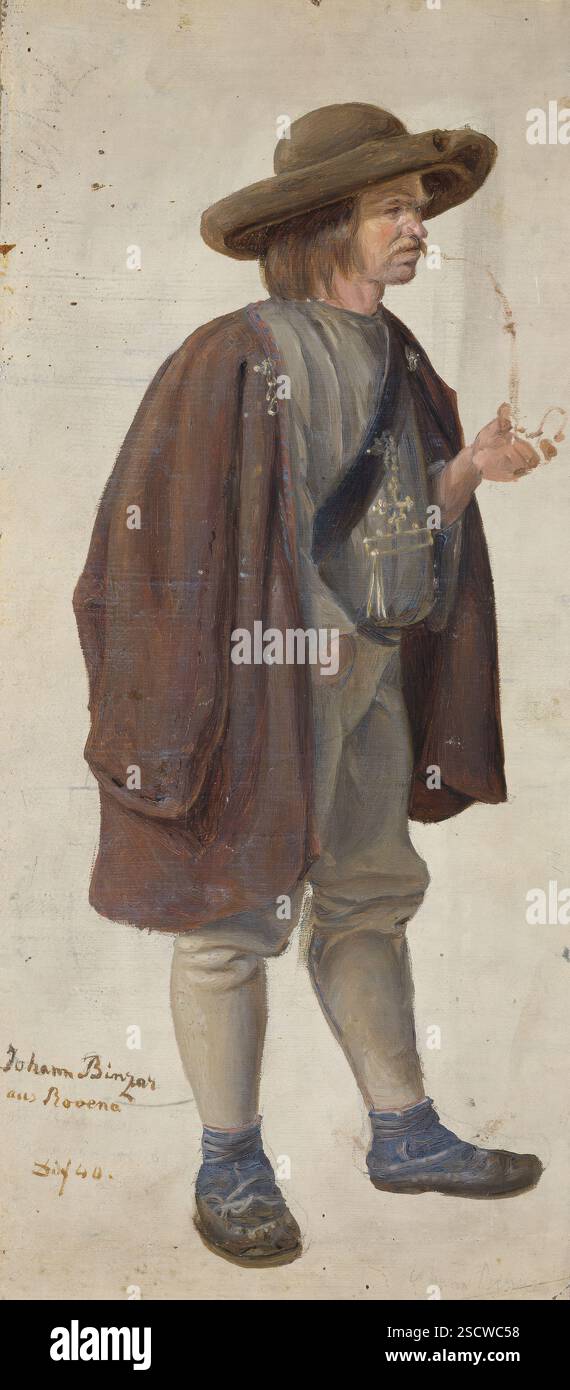 German Farmer, 1840 Stock Photo - Alamy