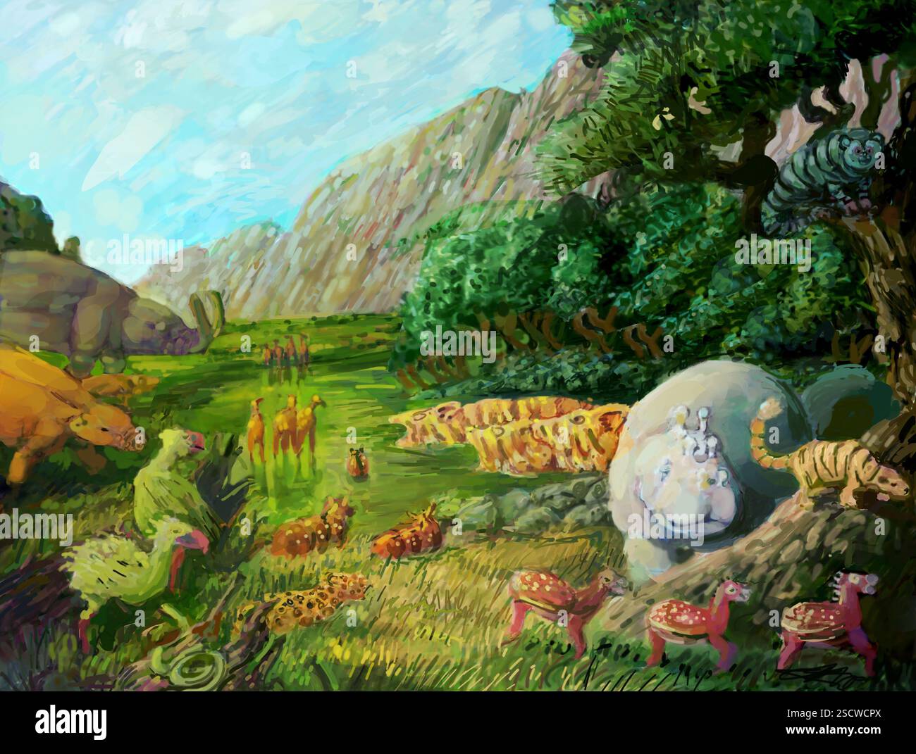 Paleogene Period, of Palaeogene Period, occurred during the Cenozoic Era between 66 million and ...