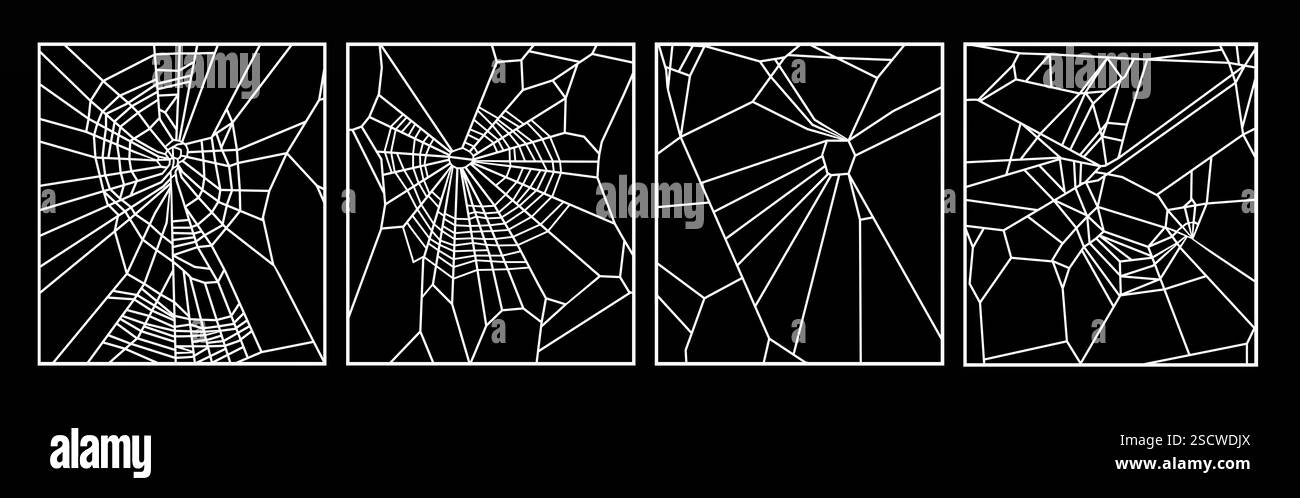 Effects of Drugs on Spiders Spinning Webs Stock Photo - Alamy