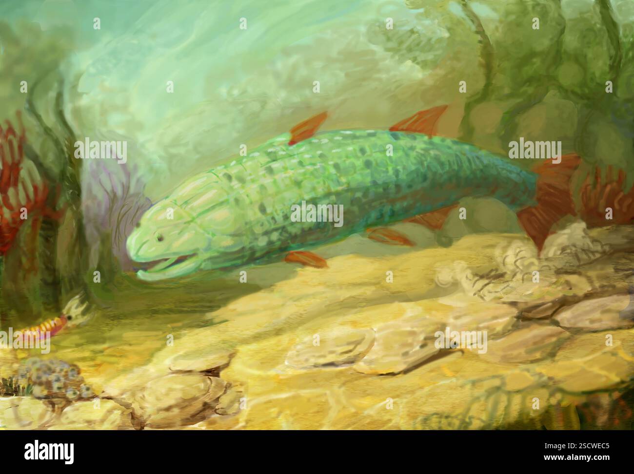 Guiyu Oneiros lived during the late Silurian period, about 419 million ...