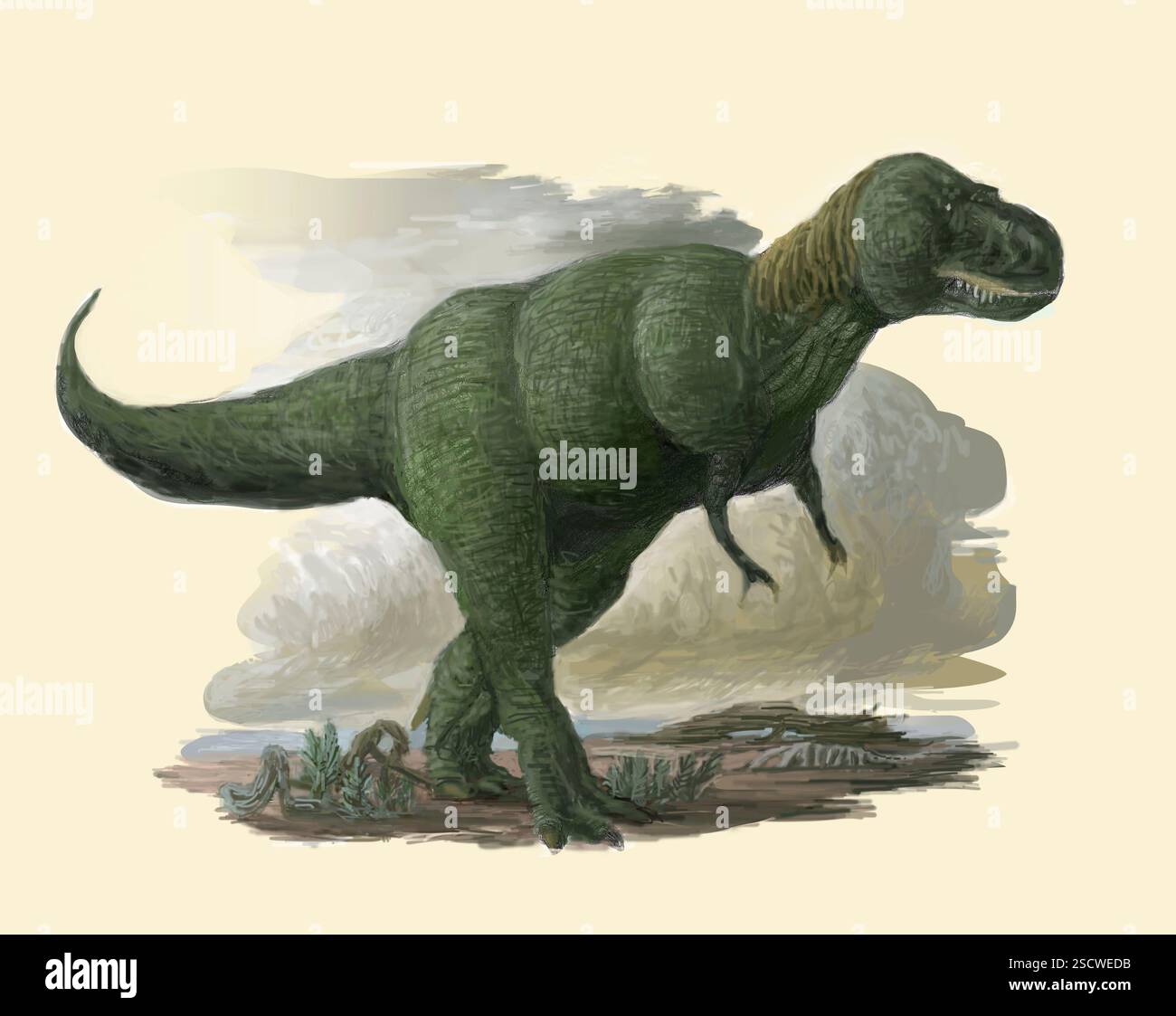 Tyrannosaurus rex (meaning 'tyrant lizard king'), often shortened to T ...