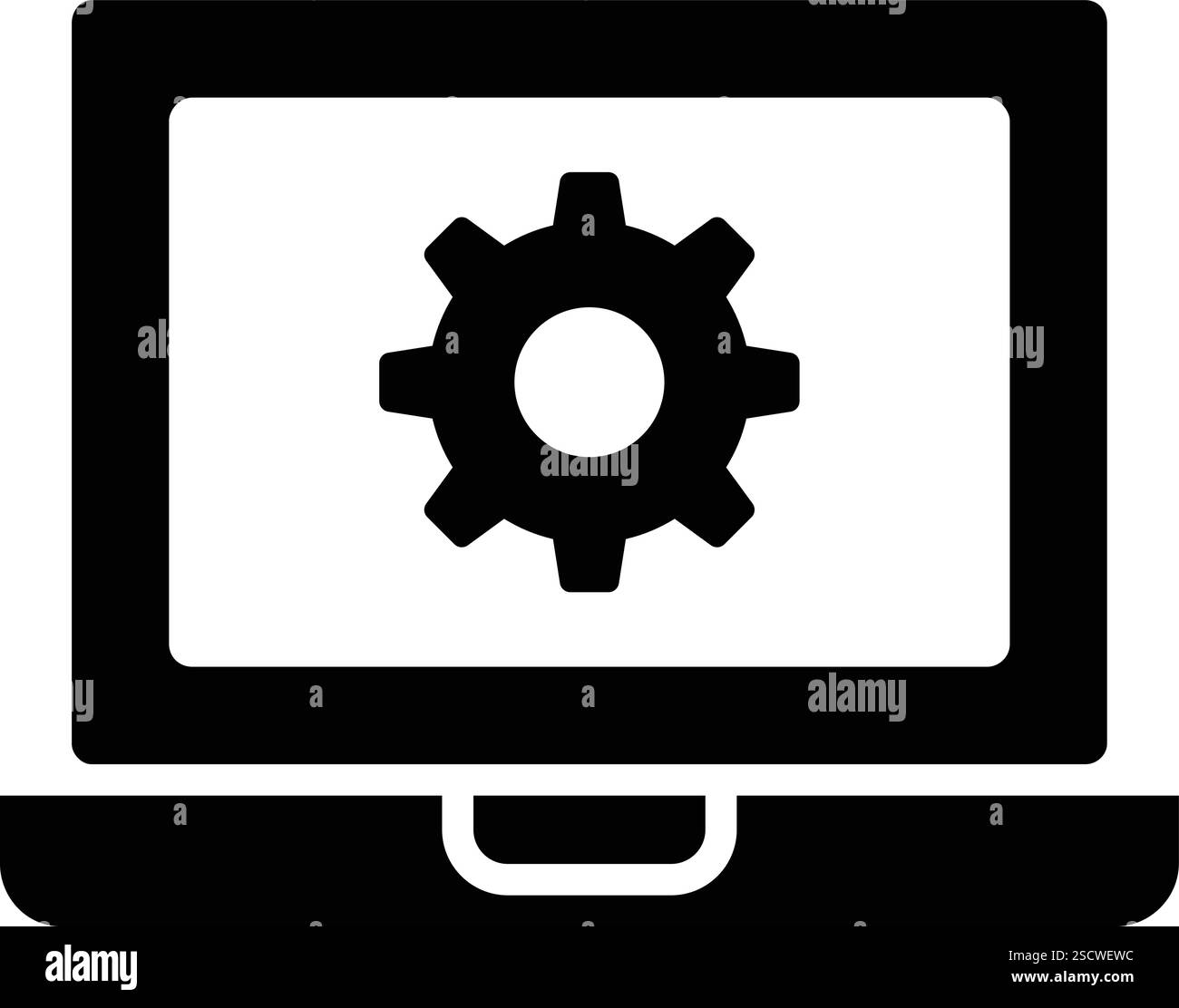 Gear Vector Icon Design Illustration Stock Vector Image & Art - Alamy
