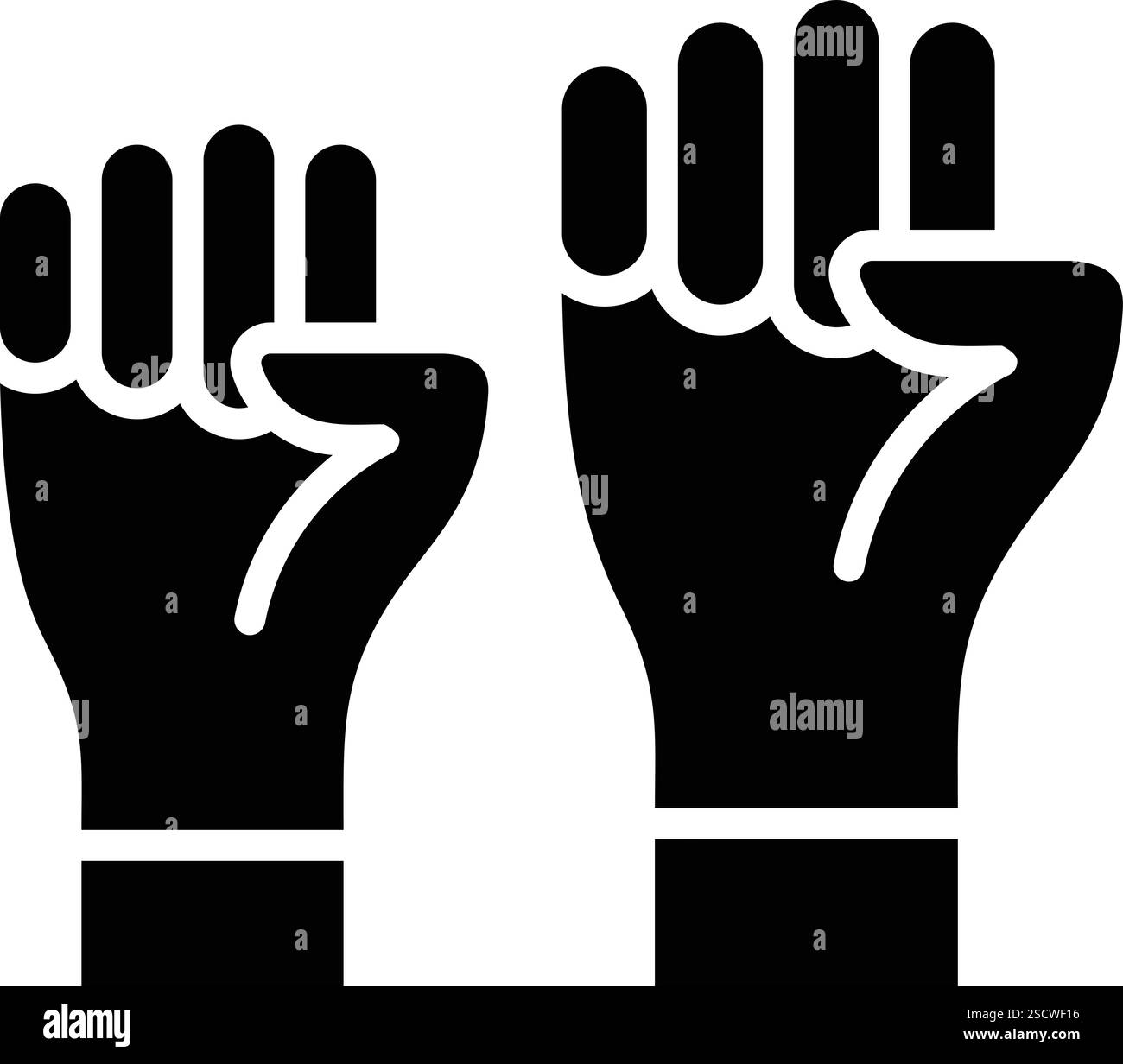 Flat design human rights Cut Out Stock Images & Pictures - Alamy