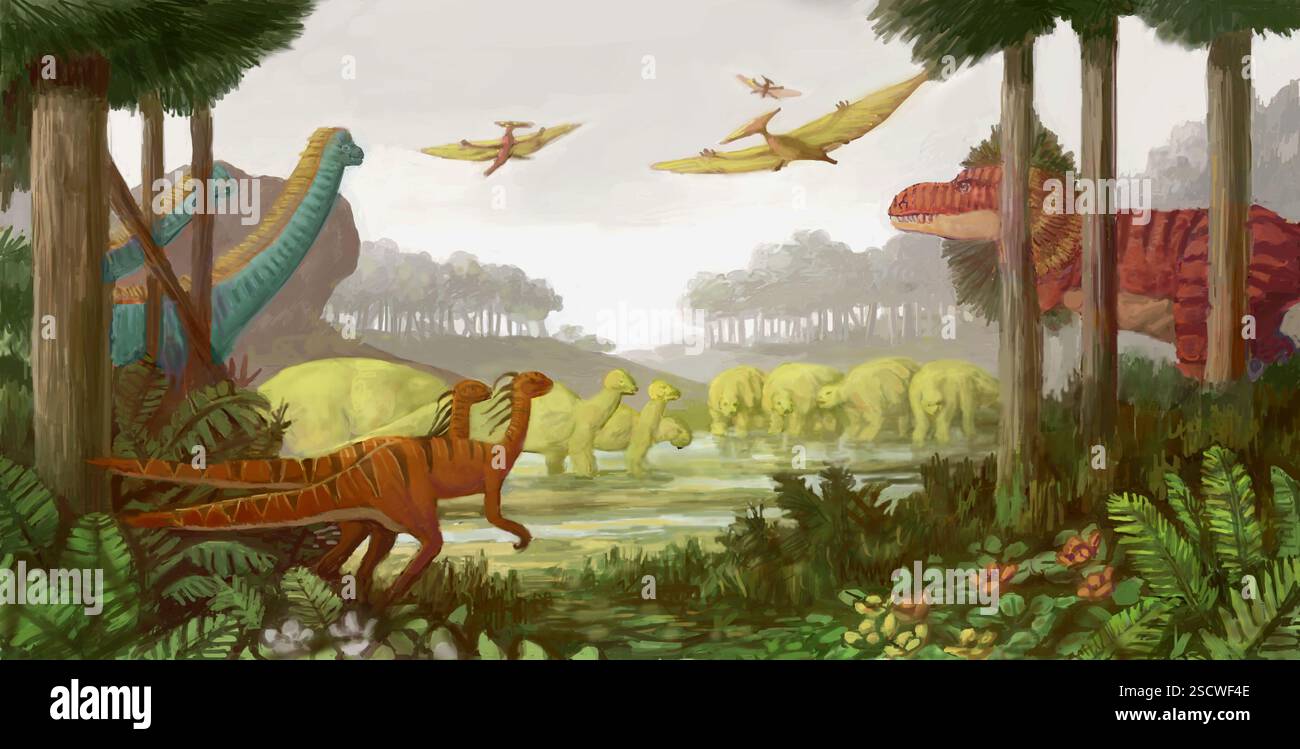 The Cretaceous spanned 79 million years, making it the longest period ...