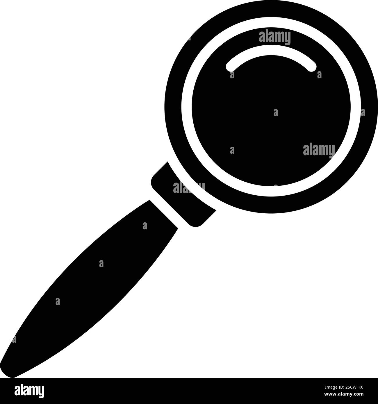 Vector illustration web search Black and White Stock Photos & Images ...
