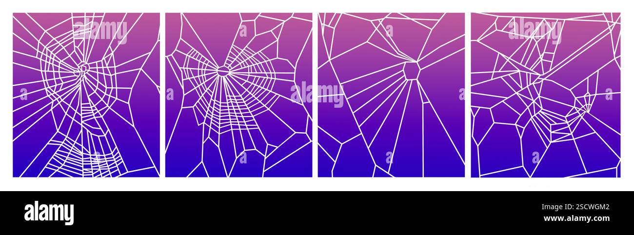 Effects of Drugs on Spiders Spinning Webs Stock Photo - Alamy