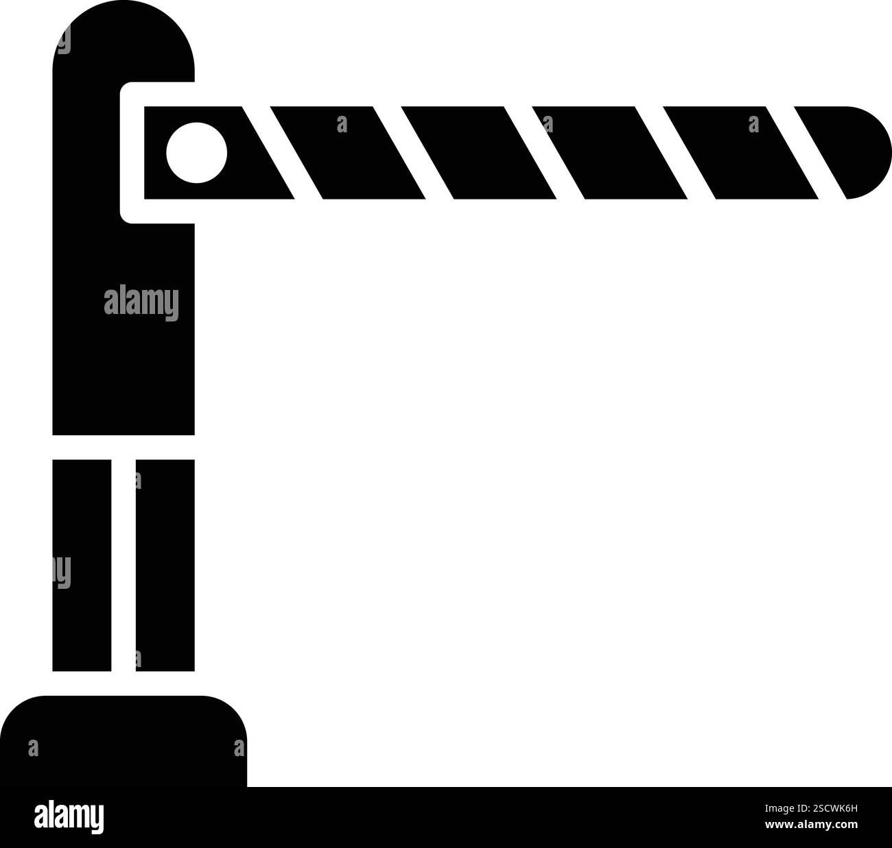 Barrier Vector Icon Design Illustration Stock Vector Image & Art - Alamy