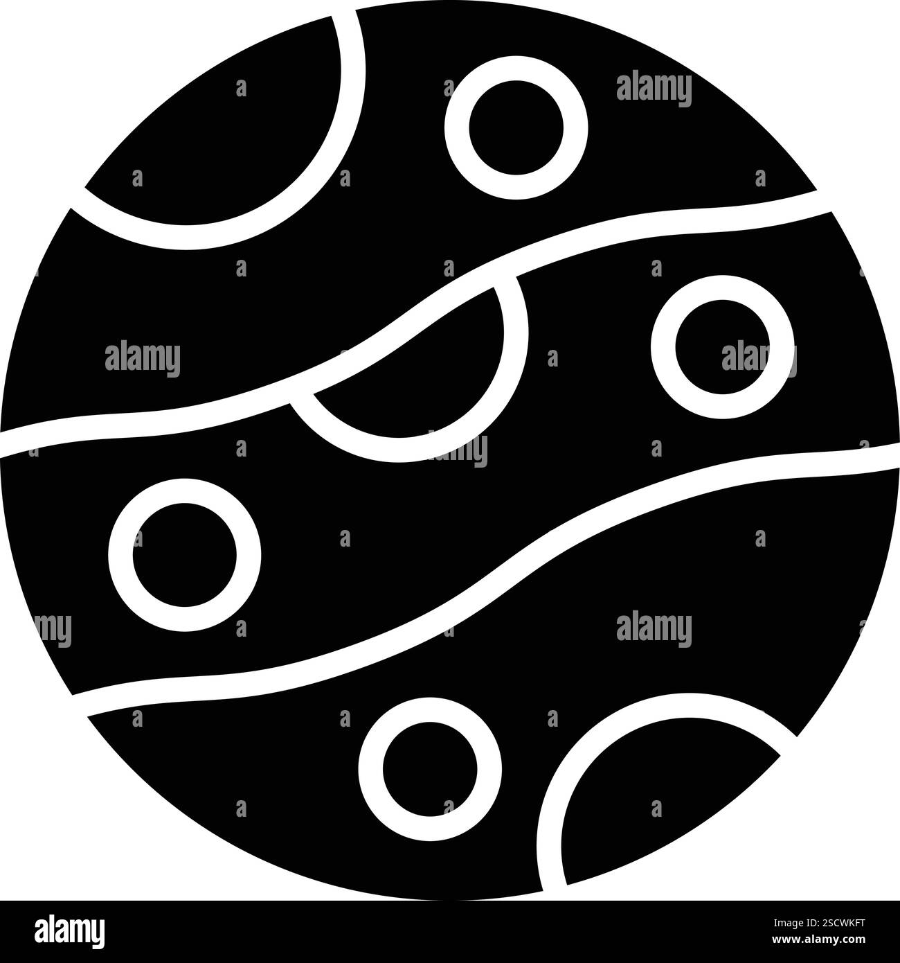 Saturn app icon planet Stock Vector Images - Alamy