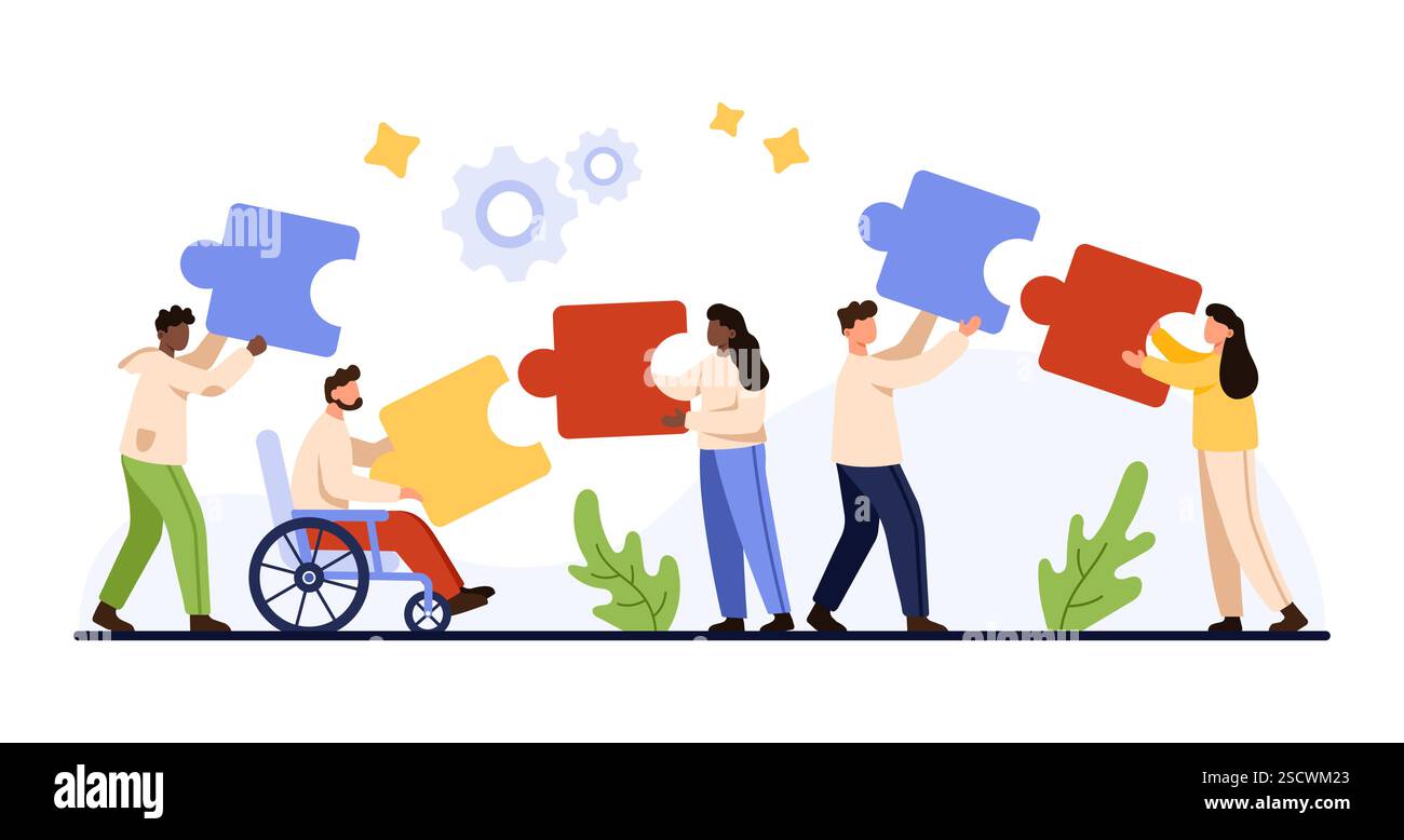 Business teamwork, corporate partnership success. Office team with ...