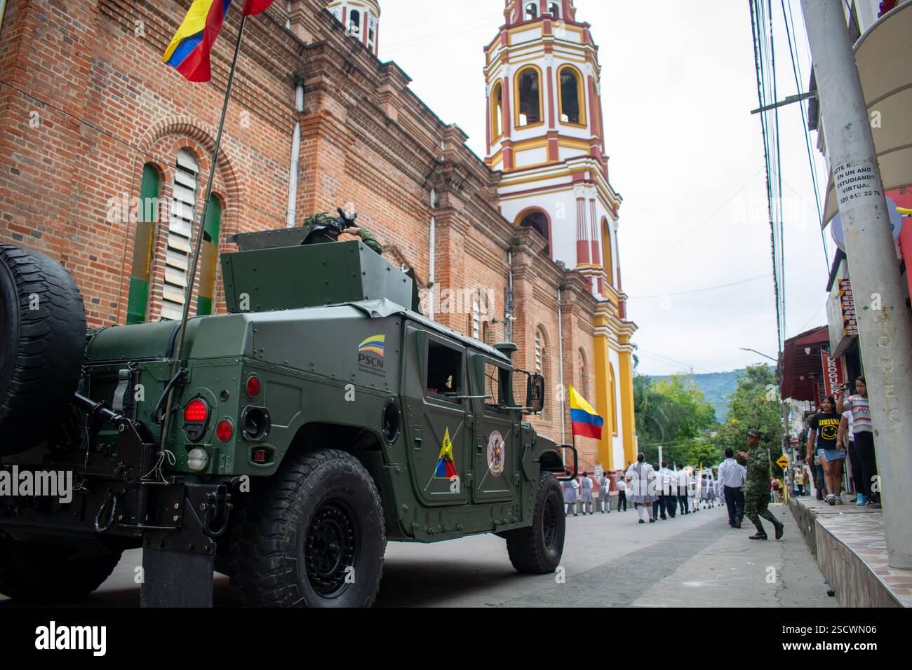 Colombian military vehicle, armored vehicle of the Colombian army ...