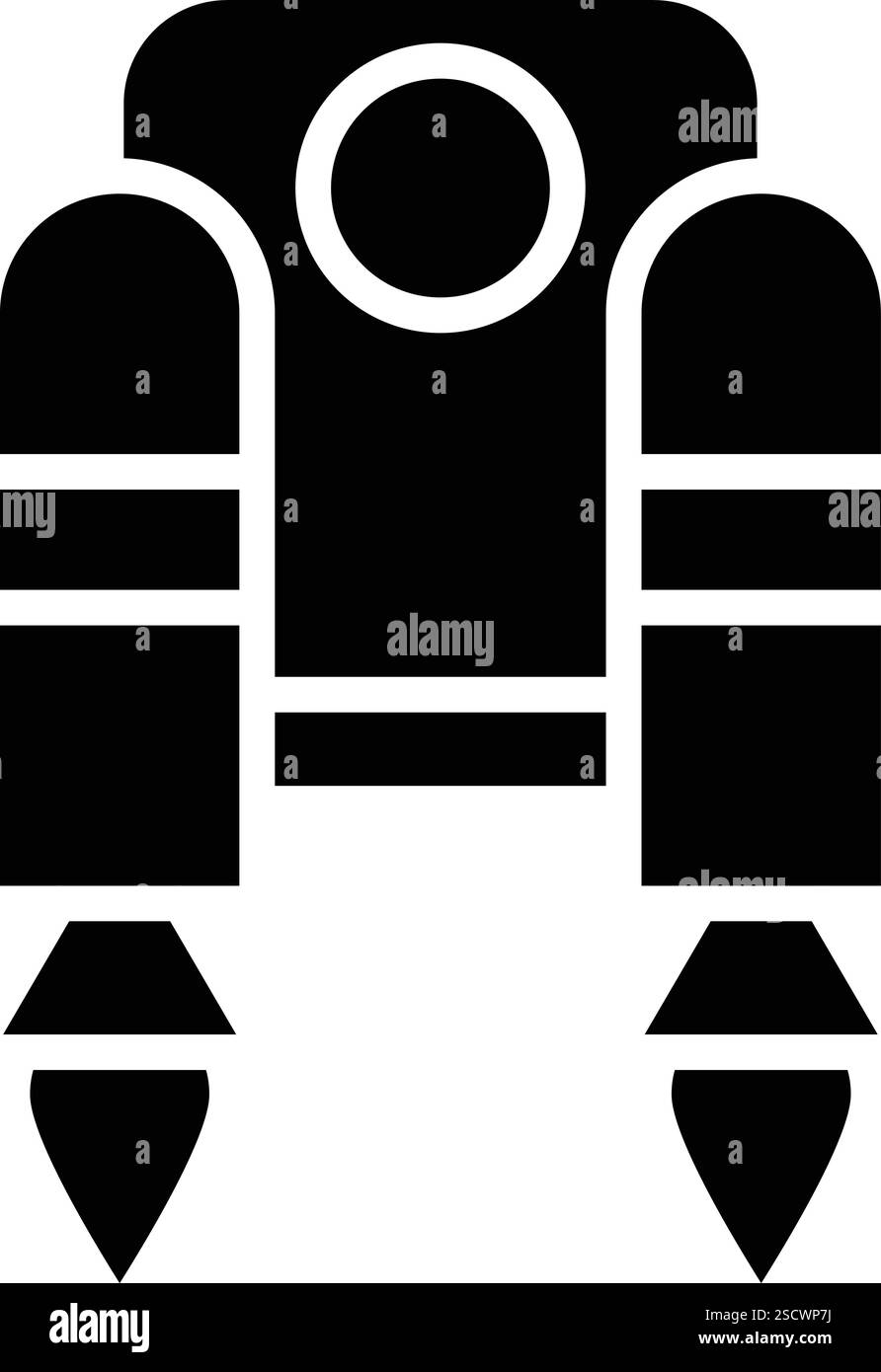 Jetpack Vector Icon Design Illustration Stock Vector Image & Art - Alamy