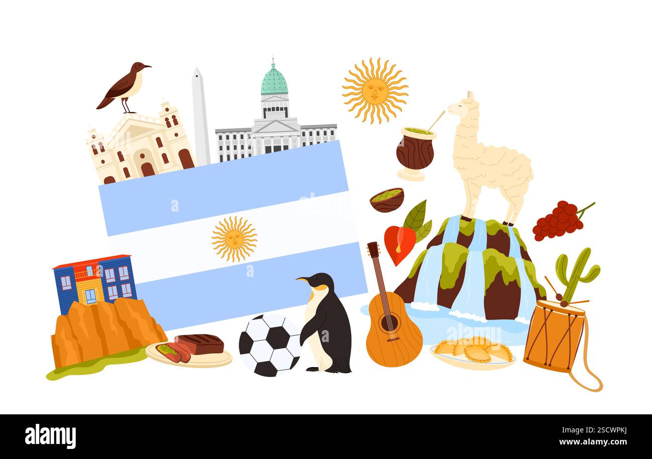 Travel to Argentina, traditional Argentinian culture elements and ...