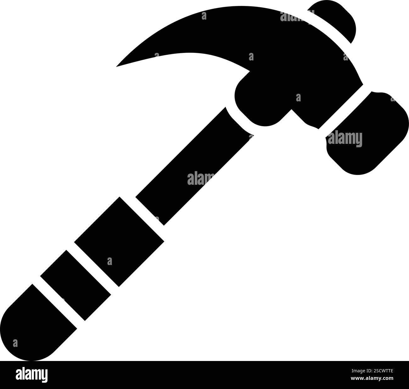 Hammer Vector Icon Design Illustration Stock Vector Image & Art - Alamy