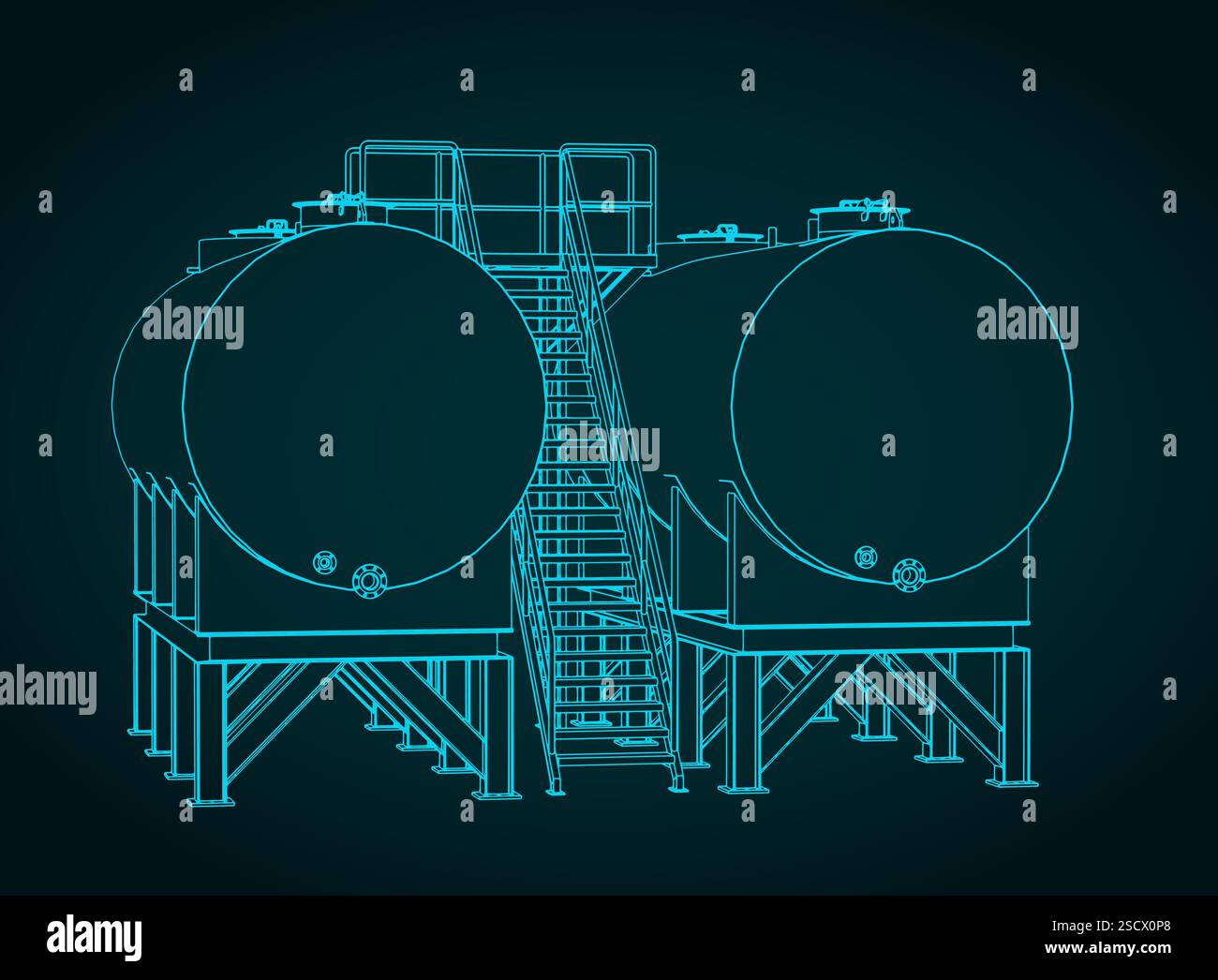 Tanks for petroleum products illustrations Stock Vector Image & Art - Alamy