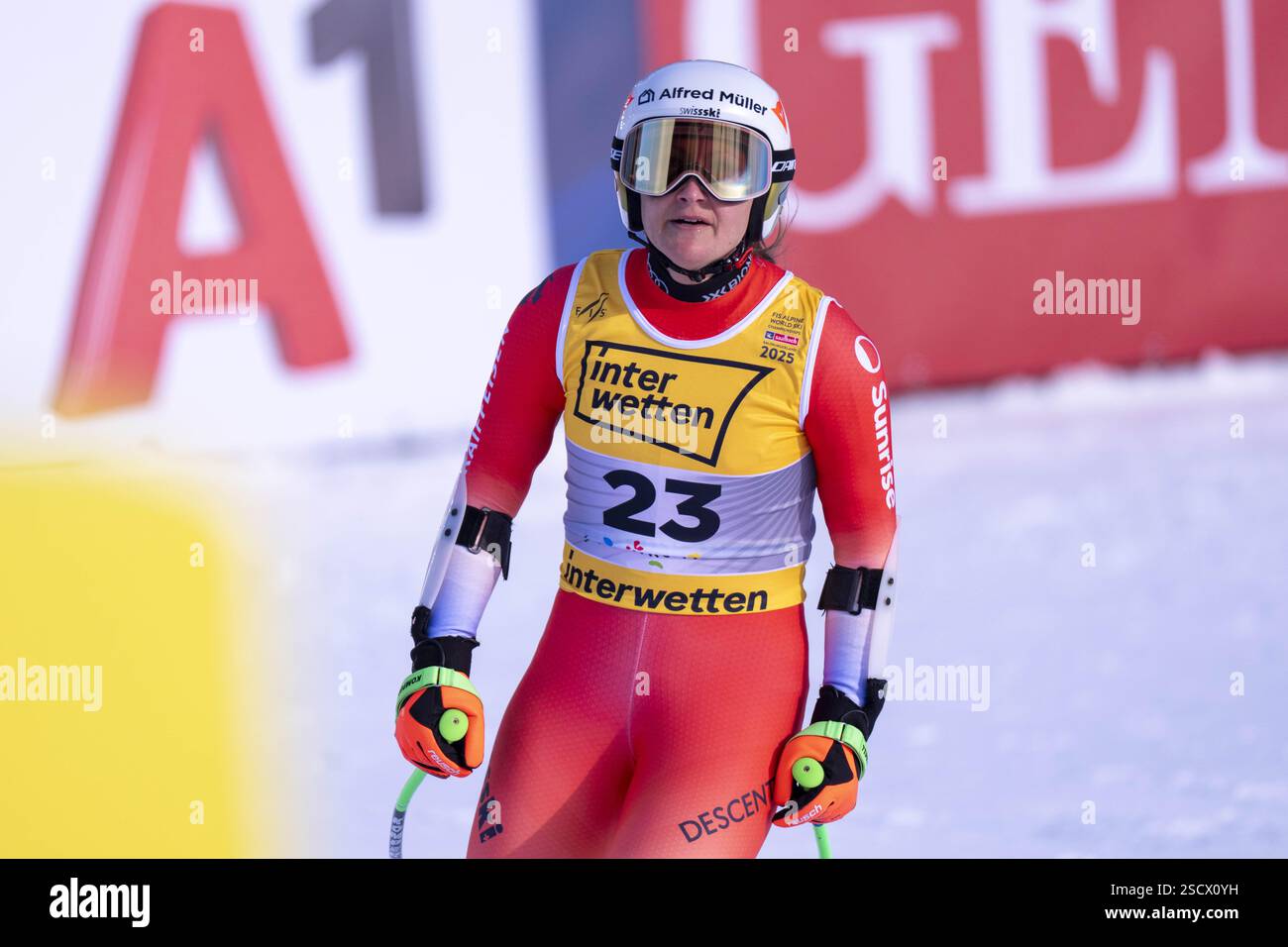 Saalbach, Austria. 07th Feb, 2025. SAALBACH, AUSTRIA - FEBRUARY 7: Priska Ming-Nufer of ...
