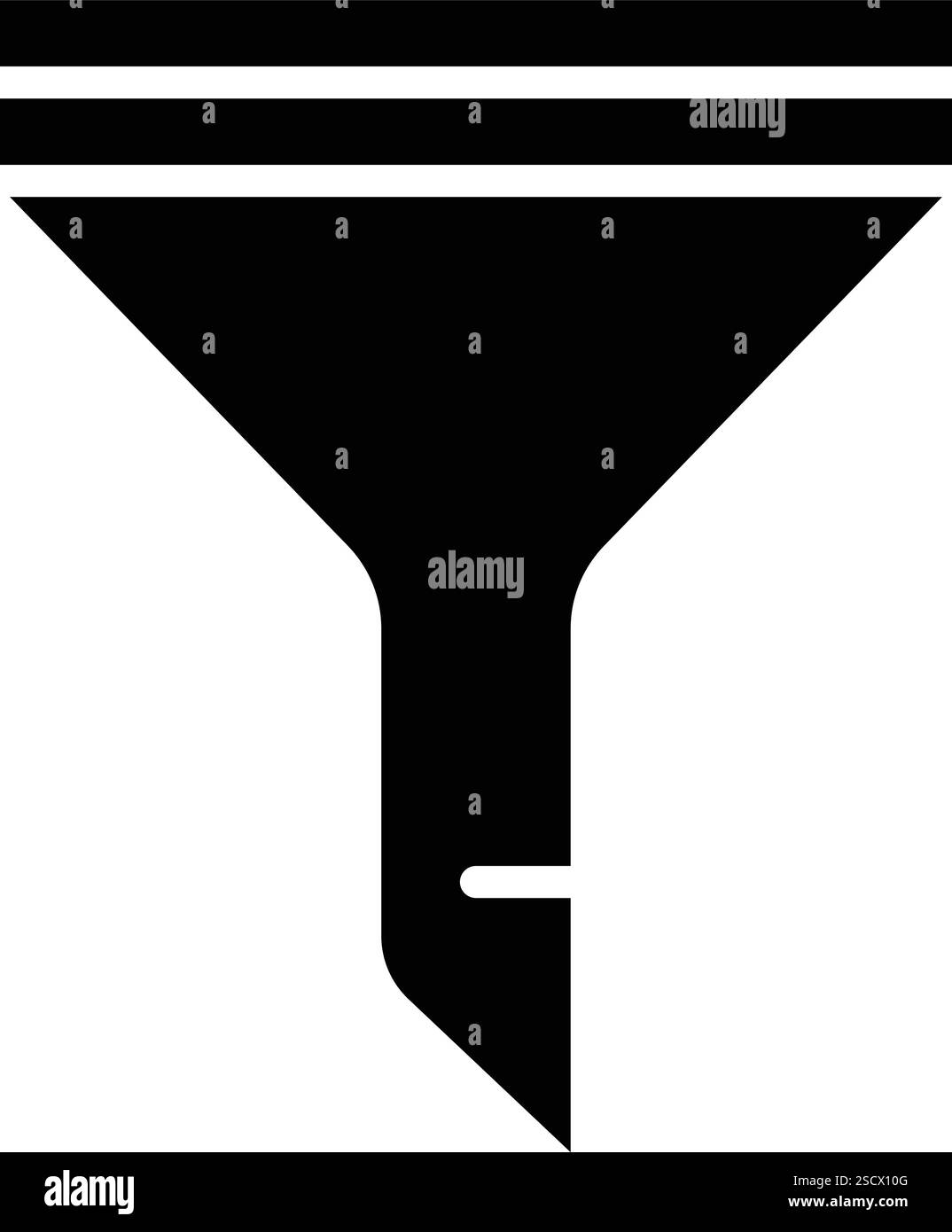 Filter vector icon design Stock Vector Images - Alamy