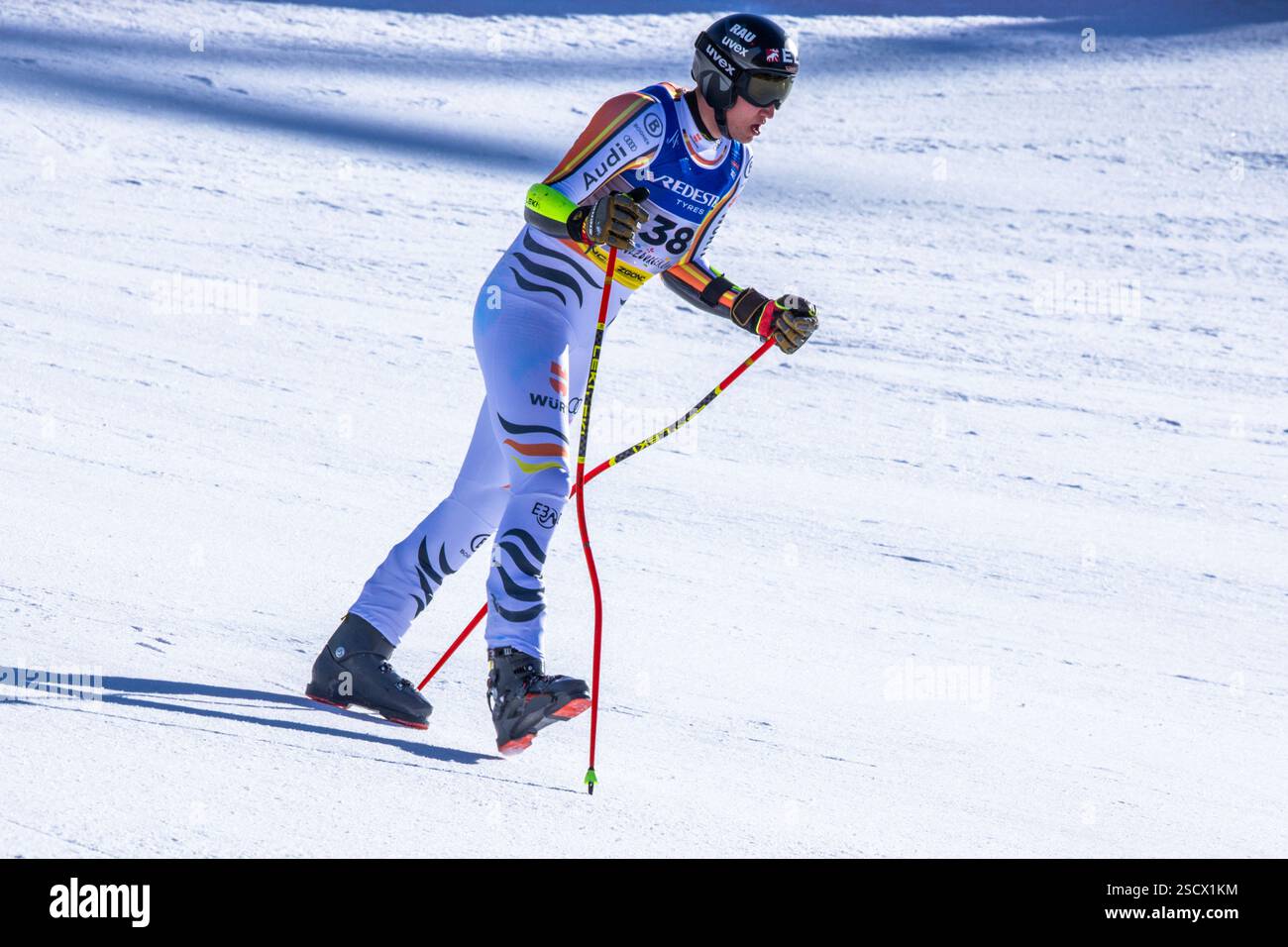 Saalbach Hinterglemm, Austria. 07th Feb, 2025. Alpine skiing: World ...