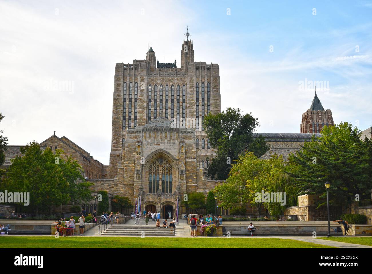 Yale University campus, New Haven, Connecticut Stock Photo - Alamy