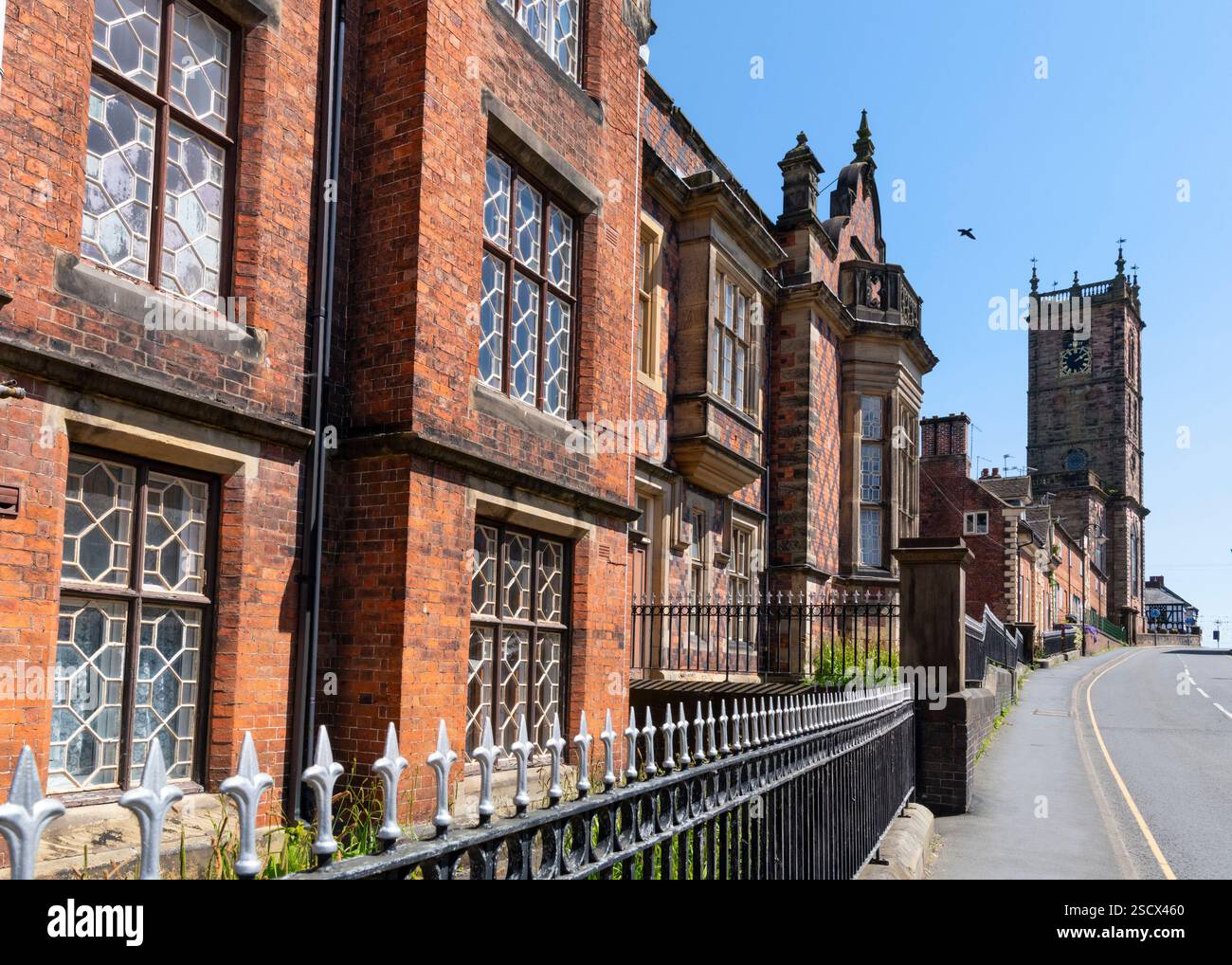 The Old Grammar School, Whitchurch, Shropshire Stock Photo - Alamy
