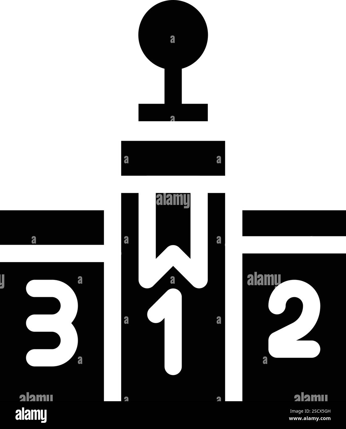 Goal achievement vector vectors Black and White Stock Photos & Images ...