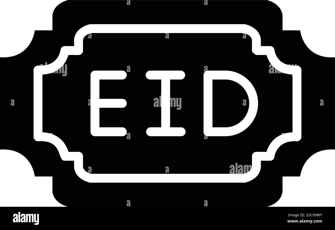 Eid Vector Icon Design Illustration Stock Vector Image & Art - Alamy