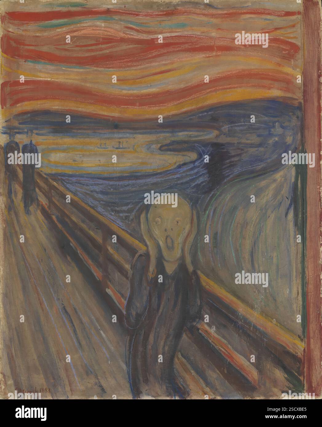 The Scream, 1893. Additional Info: The Scream is one of the most well ...