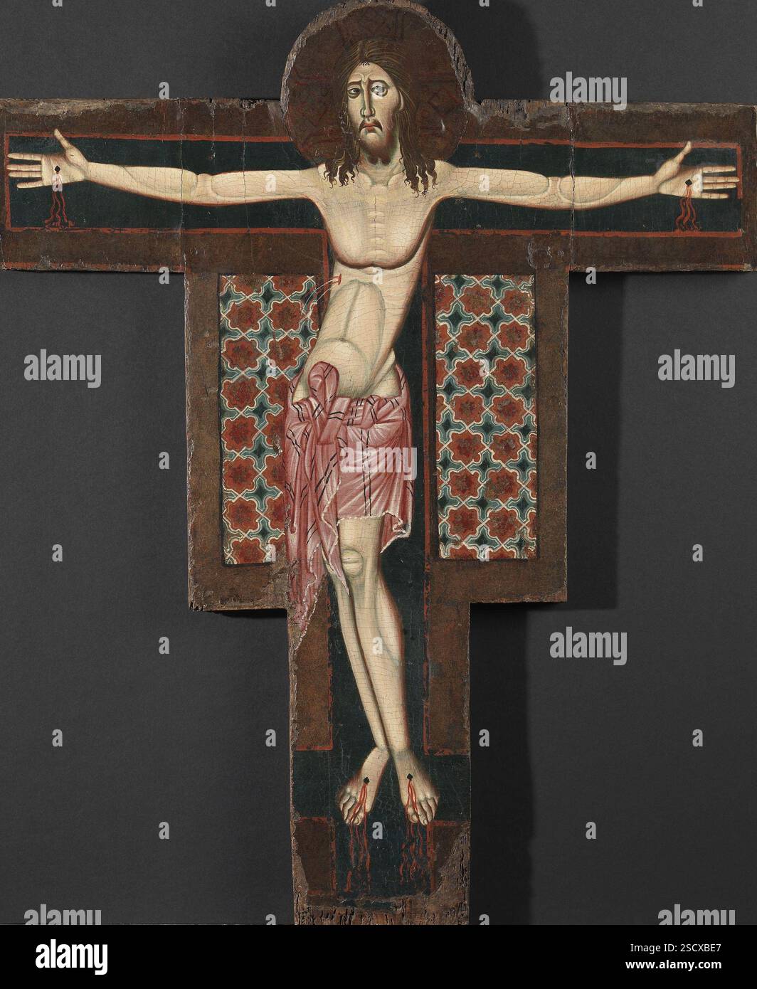 Crucified Christ, c1260 Stock Photo - Alamy