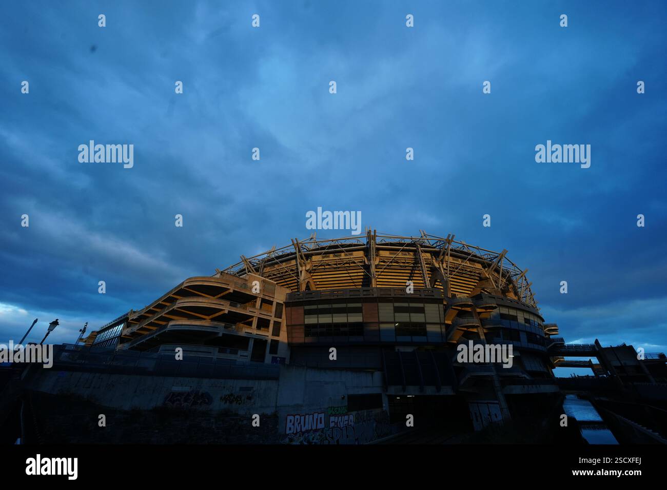 A general view of Dublin's Croke Park stadium which is to host Ireland ...