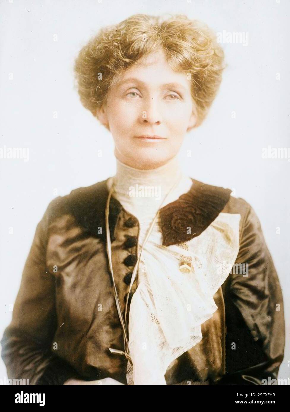 Mrs. Emmeline Pankhurst, 1912. English suffragist and political ...