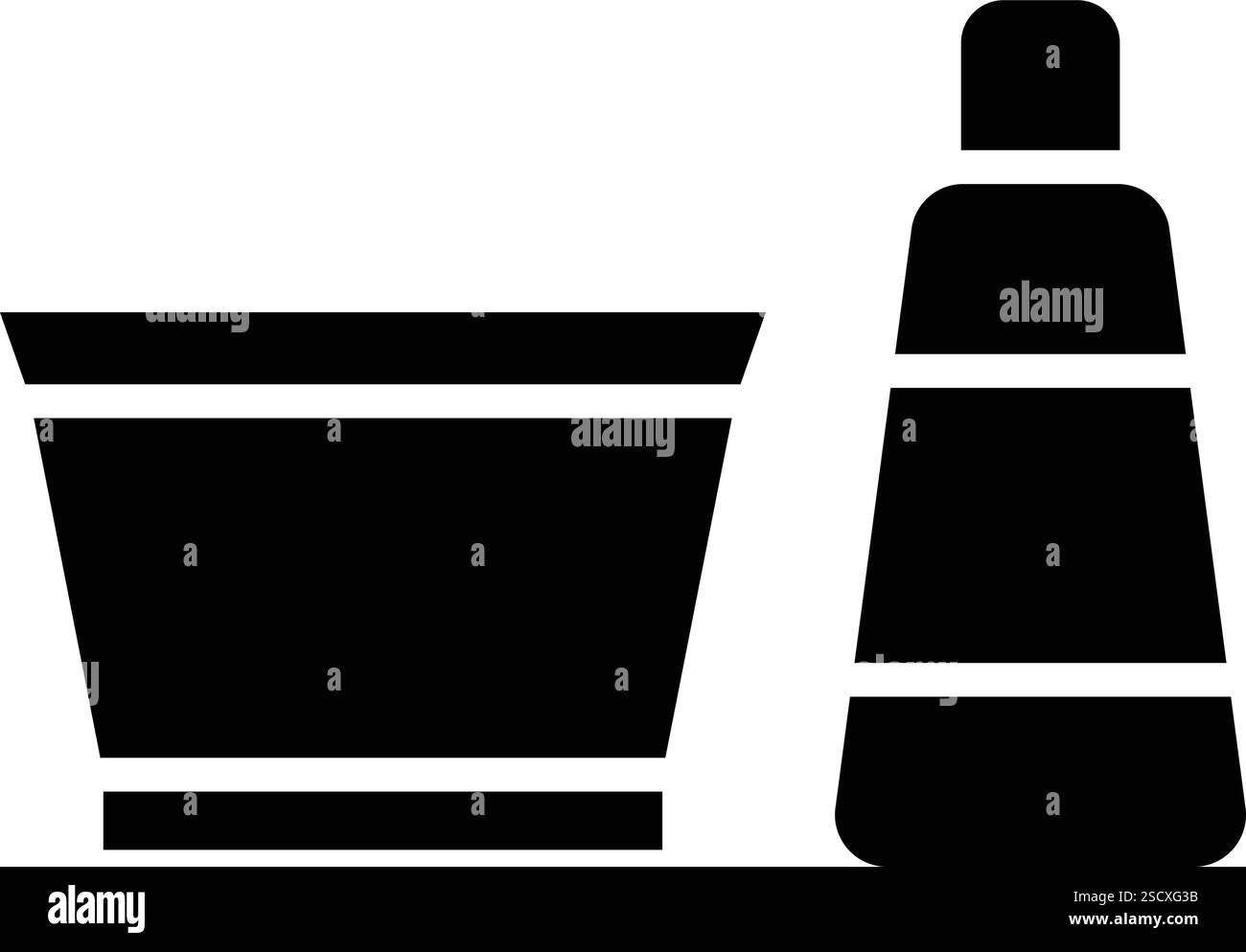 Hair dye vector vectors Cut Out Stock Images & Pictures - Alamy